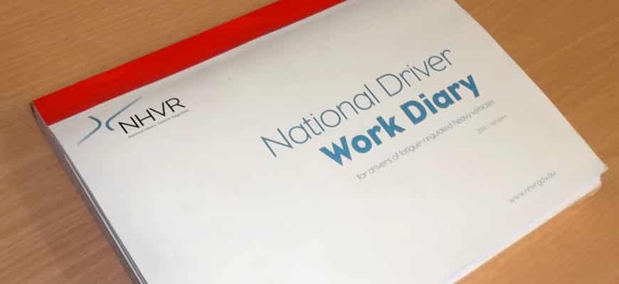 Truck Drivers Ordered To Make The Switch To The New Work Diary Regulations